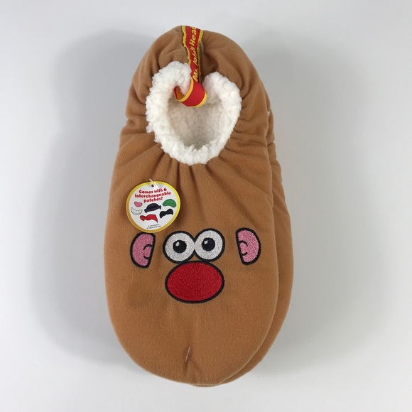 Hasbro | Shoes | Mr Potato Head Slippers With 6 Patches | Poshmark